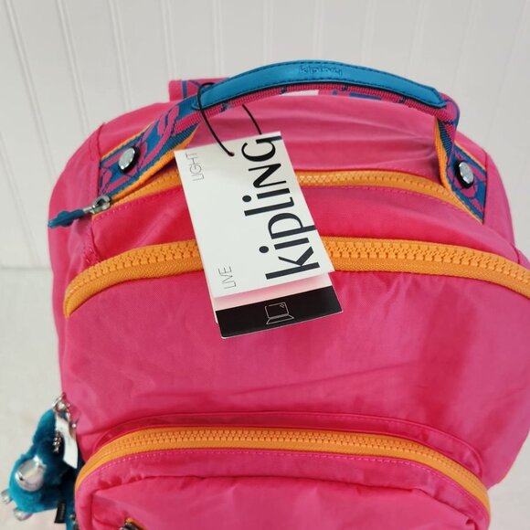 Kipling | Bags | Nwt Kipling Seoul Large 5 Laptop Backpack Metallic ...